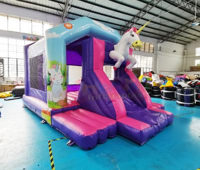 Cina Carnevale Unicorn Kids Castle Bounce House per la pubblicità in vendita