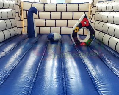 Cina ODM Plato Inflatable Bounce Houses Digitial che stampa logo in vendita
