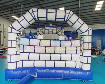 Cina ODM Plato Inflatable Bounce Houses Digitial che stampa logo in vendita