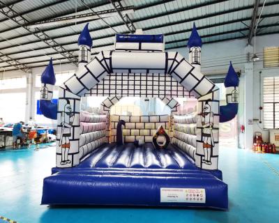 Cina ODM Plato Inflatable Bounce Houses Digitial che stampa logo in vendita