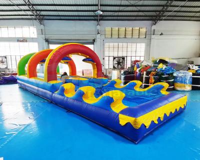 Cina Buttafuori di salto gonfiabili di slittamento e dello scorrevole della piscina dell'OEM in vendita