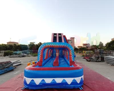 Cina Acquascivoli gonfiabili all'aperto di cucitura quadrupli per il parco di divertimenti in vendita