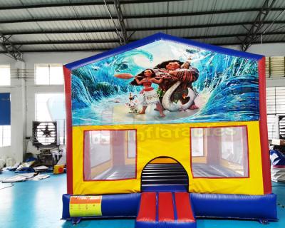 中国 遊園地のための0.55mmポリ塩化ビニールの爆発の跳ね上がりの家 販売のため