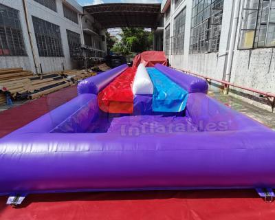 中国 OEMの裏庭の膨脹可能なスリップおよびスライドの跳躍の跳ね上がりの家 販売のため