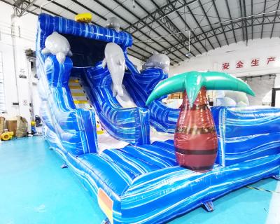 中国 子供の商業膨脹可能なスライドの跳躍の跳ね上がりの家 販売のため