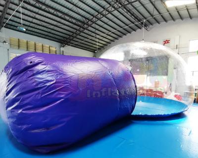 Cina Tenda gonfiabile Crystal Bubble Dome del partito di stent trasparente rotondo in vendita