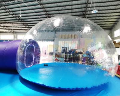 Cina Tenda gonfiabile Crystal Bubble Dome del partito di stent trasparente rotondo in vendita