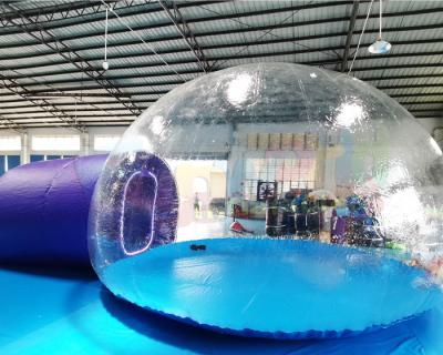 Cina Tenda gonfiabile Crystal Bubble Dome del partito di stent trasparente rotondo in vendita