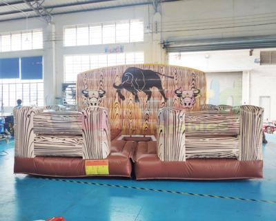 Cina Toro meccanico combattente interattivo del rodeo dei giochi gonfiabili di sport in vendita