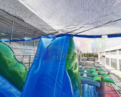 Cina Multi colore della palma di rimbalzo dell'acquascivolo commerciale lungo della Camera in vendita