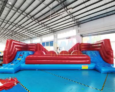 Cina Grande Wipeout di Baller di sport dei buttafuori interattivi gonfiabili adulti dei giochi in vendita