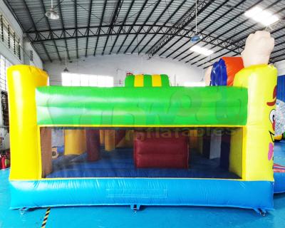 China Planen-aufblasbarer Prahler-Dia-Clown Jumping Bouncy Castle für Werbung zu verkaufen