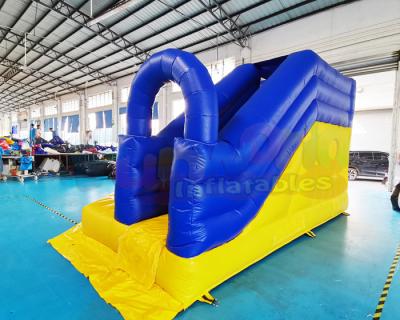 Cina Doppio castello rimbalzante adulto di cucitura del campo da giuoco commerciale dello scivolo gonfiabile in vendita