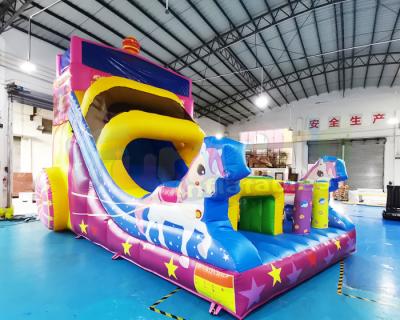 Cina Principessa commerciale Bounce House del trasporto della ragazza dello scivolo gonfiabile di TUV in vendita