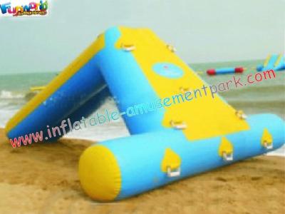 Niños juguetes de agua inflable duradera calidad comercial inflable agua Slide para Seaside