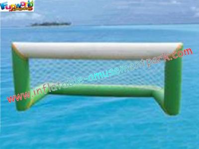 China El agua inflable inflable de la meta de campo del encerado grueso del PVC del OEM o del ODM 0.9m m juega en venta