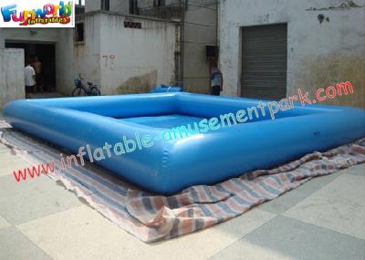 Cina Telo in PVC di 0,9 MM blu all'aperto gonfiabile acqua piscine usata nel centro di intrattenimento in vendita