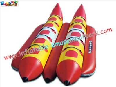 Cina La barca gonfiabile della banana dell'OEM del PVC della piscina leggera della tela incatramata gioca in vendita