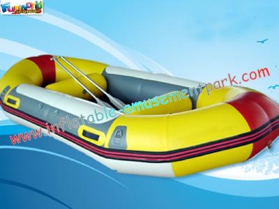 China Customized 0.9mm Inflatable Boat Toys PVC Tarpaulin Fabric River Rafting for sale
