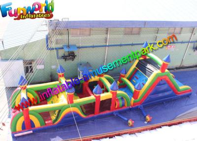 中国 Gaint の屋外ゲームのための膨脹可能な障害物コース/狂気の基礎訓練キャンプの挑戦 販売のため