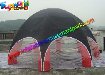 Cina Il PVC sottoposto agli UV ha ricoperto la tenda gonfiabile all'aperto di nylon del partito rossa/nero in vendita