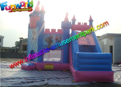 Cina Principessa congelata Inflatable Bouncer Castle, principessa Jumping House For Kids in vendita