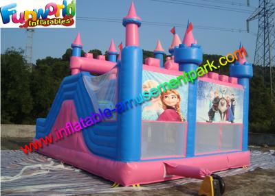 Cina Principessa congelata Inflatable Bouncer Castle, principessa Jumping House For Kids in vendita