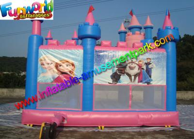 Cina Principessa congelata Inflatable Bouncer Castle, principessa Jumping House For Kids in vendita
