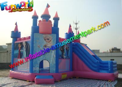 Cina Principessa congelata Inflatable Bouncer Castle, principessa Jumping House For Kids in vendita