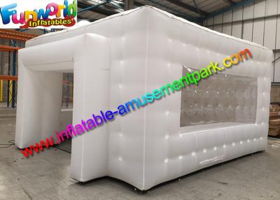 Cina Tenda gonfiabile all'aperto del chiaro cubo bianco di colore con il ventilatore del CE/UL in vendita