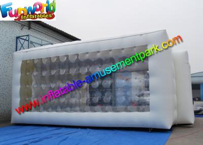 Cina Tenda gonfiabile all'aperto del chiaro cubo bianco di colore con il ventilatore del CE/UL in vendita