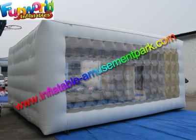 Cina Tenda gonfiabile all'aperto del chiaro cubo bianco di colore con il ventilatore del CE/UL in vendita