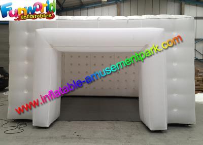 Cina Tenda gonfiabile all'aperto del chiaro cubo bianco di colore con il ventilatore del CE/UL in vendita