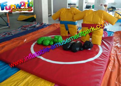 China Duurzame het Worstelen van pvc Gekke Opblaasbare Sumo Sportenspelen voor Grappig Te koop