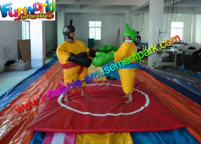 China Duurzame het Worstelen van pvc Gekke Opblaasbare Sumo Sportenspelen voor Grappig Te koop