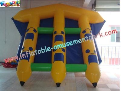 Cina 0.9MM su misura il crogiolo gonfiabile che di tela cerata del PVC gioca trainabile Flyfish per un uso di 6 persone in vendita