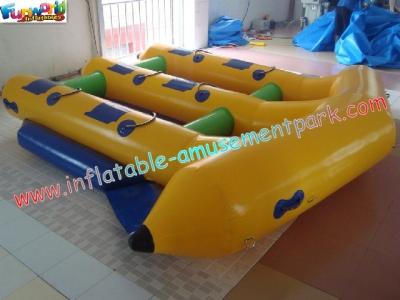 Cina 0.9MM su misura il crogiolo gonfiabile che di tela cerata del PVC gioca trainabile Flyfish per un uso di 6 persone in vendita
