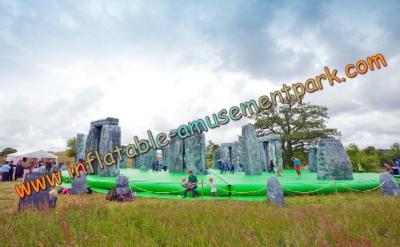 China PVC Material Giant Stonehenge Inflatable Jumper Floor Sport Games for sale