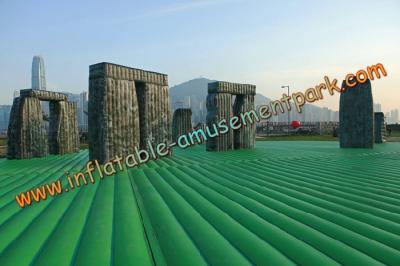 China PVC Material Giant Stonehenge Inflatable Jumper Floor Sport Games for sale