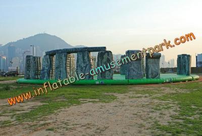China PVC Material Giant Stonehenge Inflatable Jumper Floor Sport Games for sale