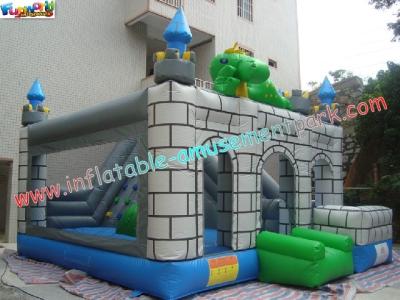 Cina Grado commerciale dello scorrevole gonfiabile su ordinazione dei buttafuori con la tela cerata del PVC in vendita
