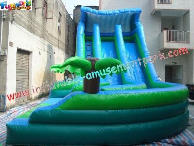 China 0.55mm PVC Commercial Coco Outdoor Inflatable Water Slides 10L x 5.5W x 6.5H Meter for sale