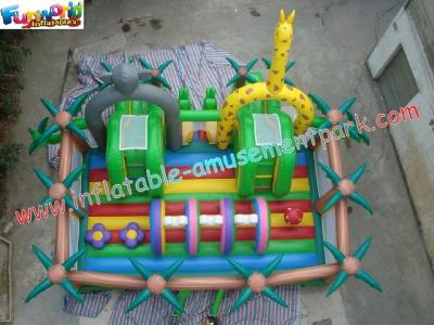 Cina Scorrevole rimbalzante gonfiabile della tela cerata durevole del PVC divertente con dimensione di 8L x di 8W x di 4H in vendita