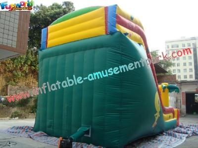 中国 カスタマイズされるを用いるポリ塩化ビニールの防水シートの巨大な乾燥した商業膨脹可能なスライドのコンボのゲーム 販売のため