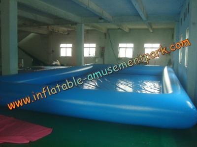 Cina stagni di acqua gonfiabili dei giochi dell'acqua di 10m x 6m con la tela cerata del PVC di 0.9mm in vendita
