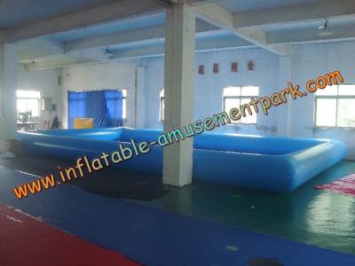 Cina stagni di acqua gonfiabili dei giochi dell'acqua di 10m x 6m con la tela cerata del PVC di 0.9mm in vendita
