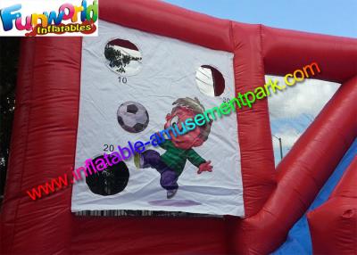 Cina Giochi gonfiabili divertenti di sport di rosso EN71, gioco gonfiabile del tornado per affitto in vendita