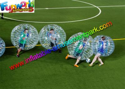 中国 100% TPU の膨脹可能な泡フットボール、チームのための Zorb の豊富な球 販売のため