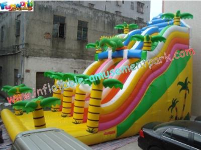 Cina Scivolo gonfiabile commerciale asciutto del PVC del dinosauro gigante della tela cerata del PVC con su misura in vendita