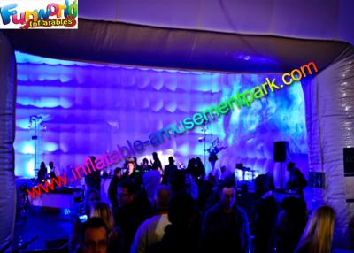 Cina Costruzione gonfiabile dell'aria della tenda del partito del grande cubo per il dancing di musica in vendita